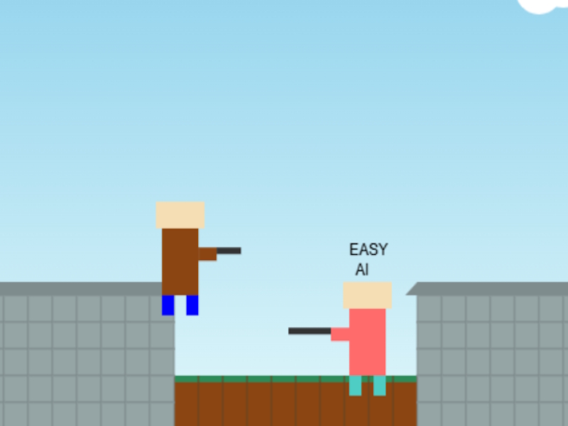 Minecraft snajperi na krovu 🕹️ Igrajte online na Sgames